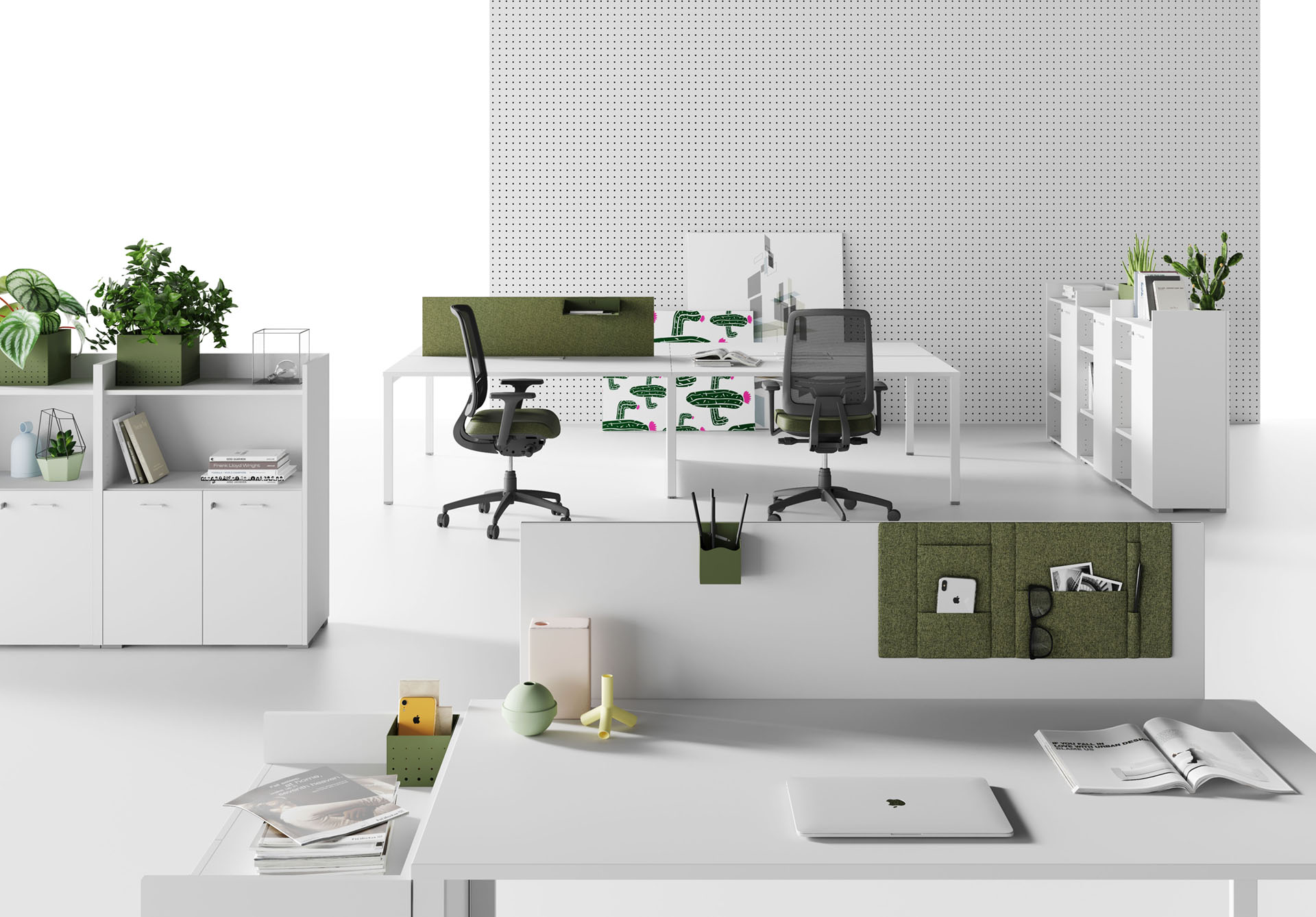 Oxi Color: Space for color in the office - Las Group